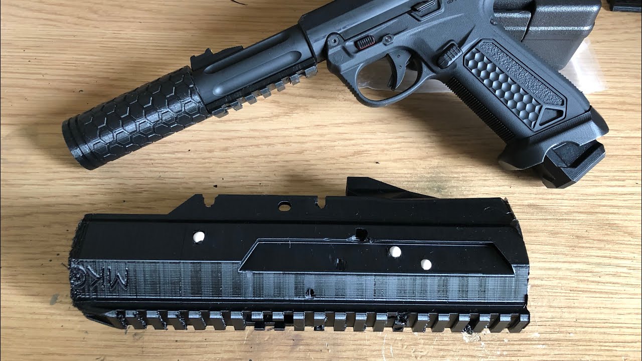 3D printing for Airsoft - how strong is it? - YouTube