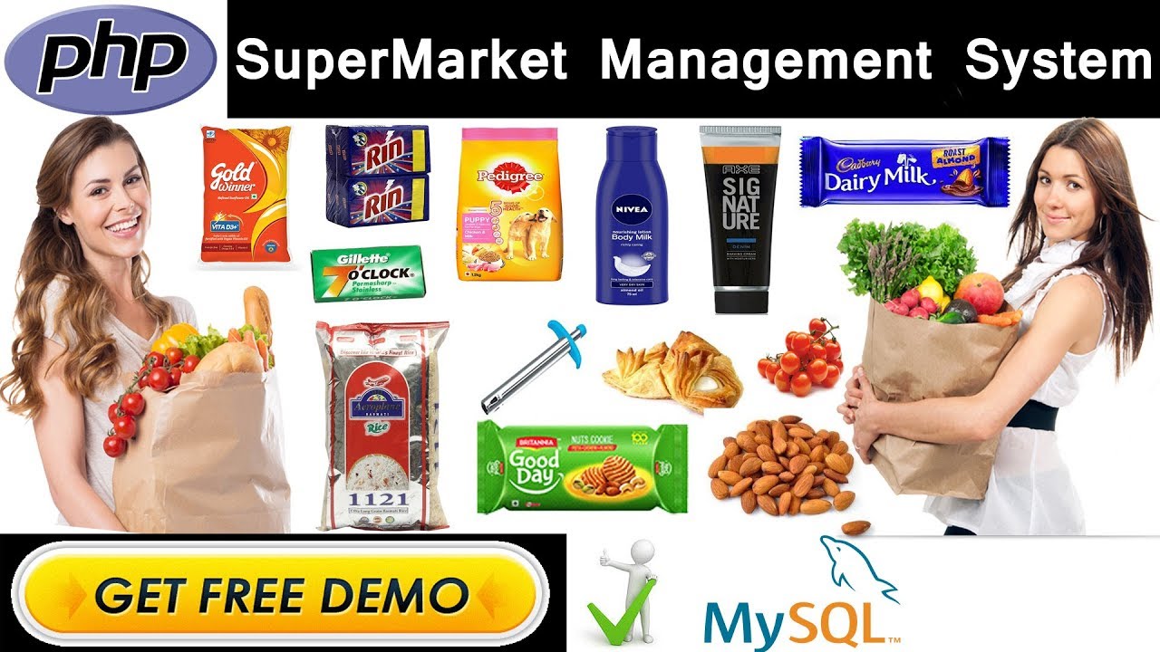 Online Supermarket Management System Project In Php Mysqli Html Css College Projects For