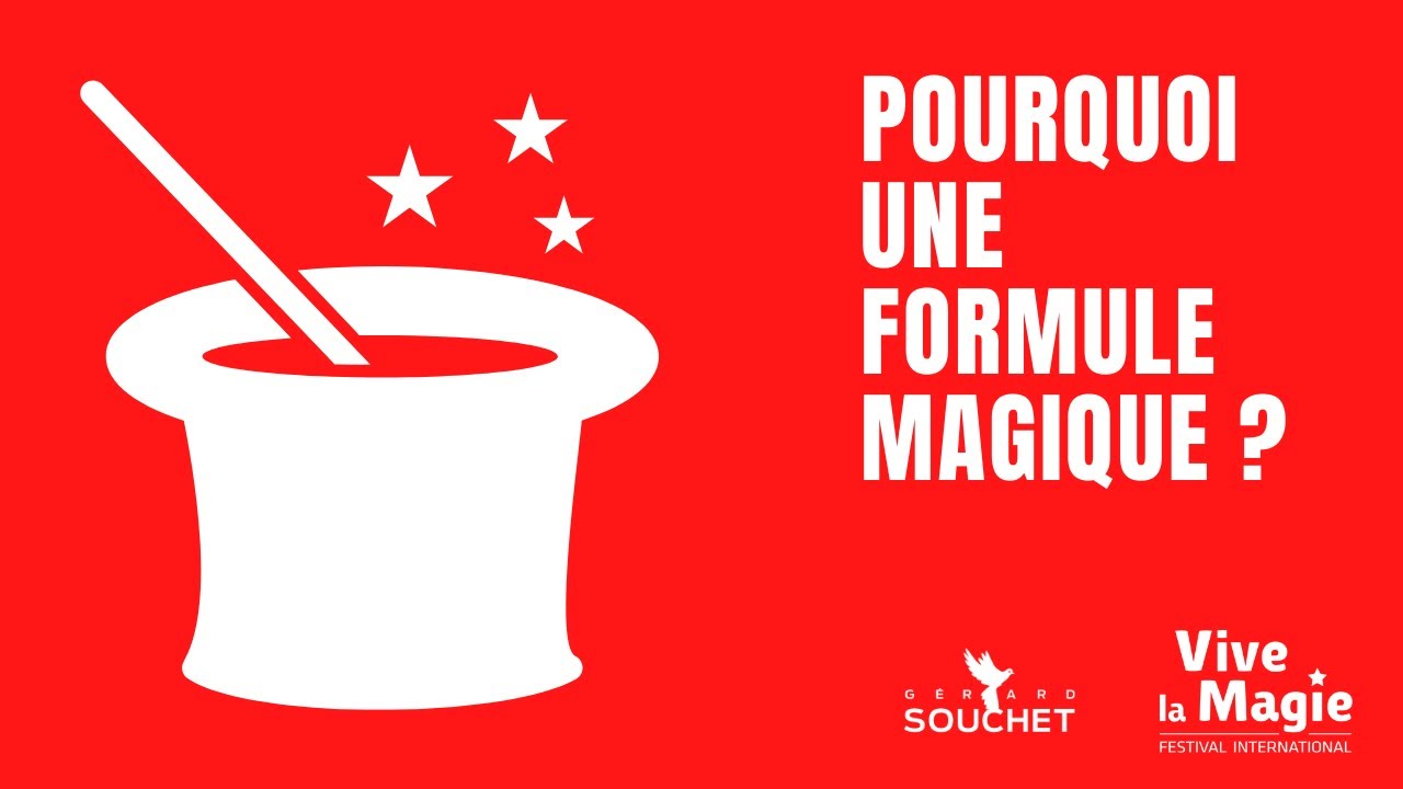 Au fait... A quoi sert vraiment une FORMULE MAGIQUE ? - YouTube