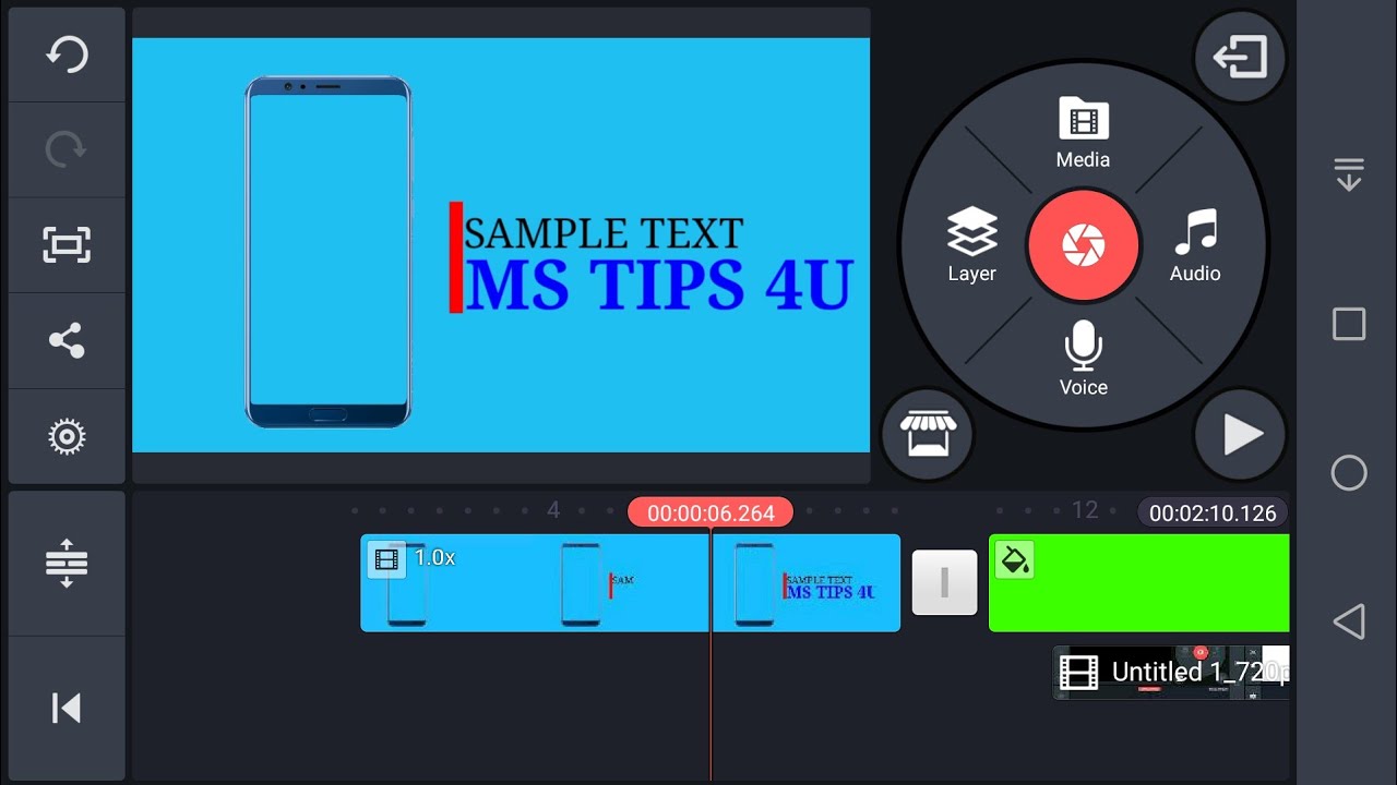 Text Animation Tutorial Kinemaster Youtube