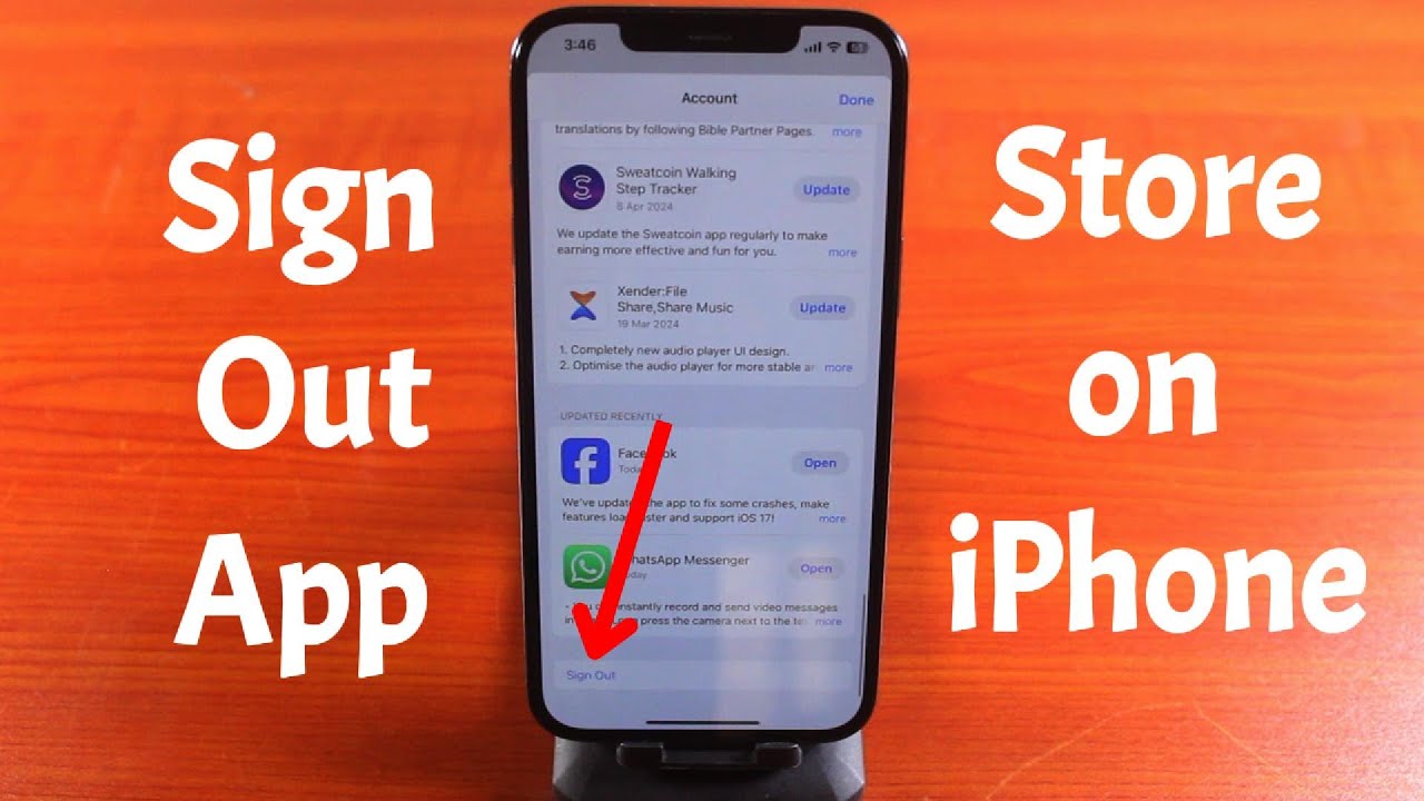 How to Sign Out Off App Store on iPhone - YouTube