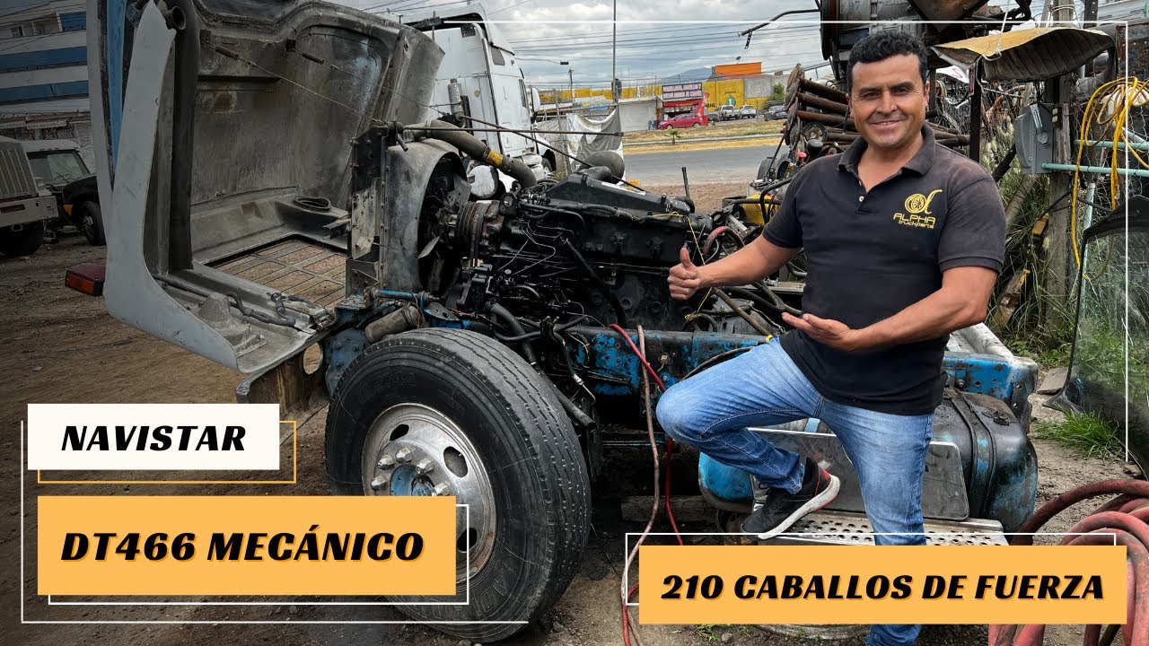 VIEJITO PERO BONITO: DT466 ROTATIVO 210HP - YouTube