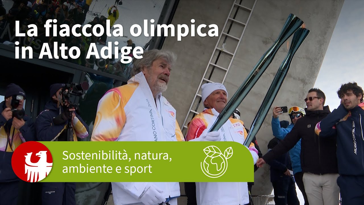 La fiaccola olimpica in Alto Adige: una giornata di passione e gioia ...