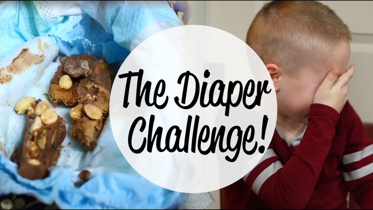 Diaper Challenge With The Ohana Adventure!!! - YouTube