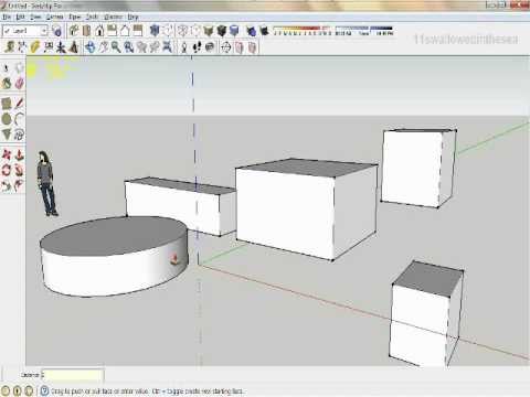 Google Sketchup Tutorials: Push/Pull - YouTube