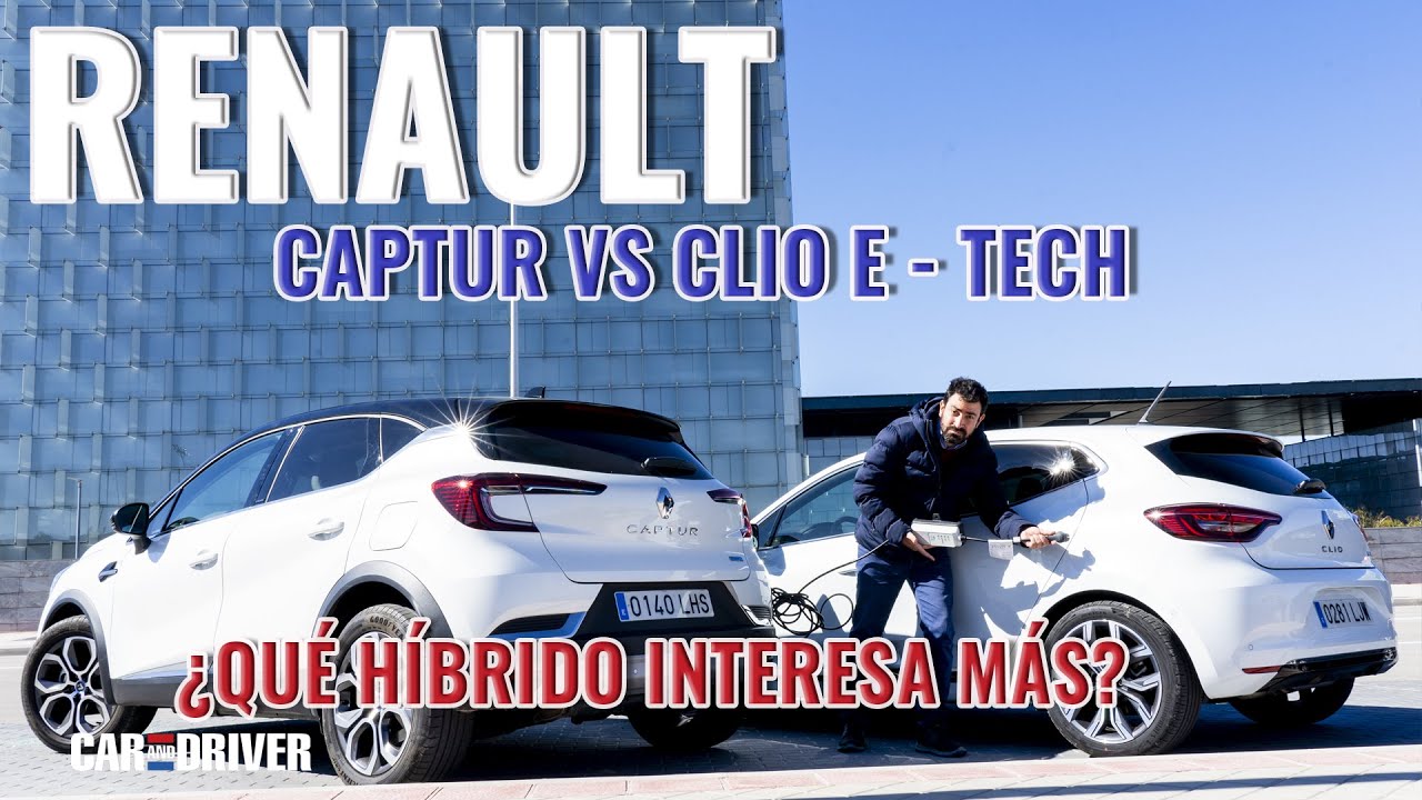 Renault Captur VS. Renault Clio E-Tech: ¿Qué híbrido es mejor? | Car ...