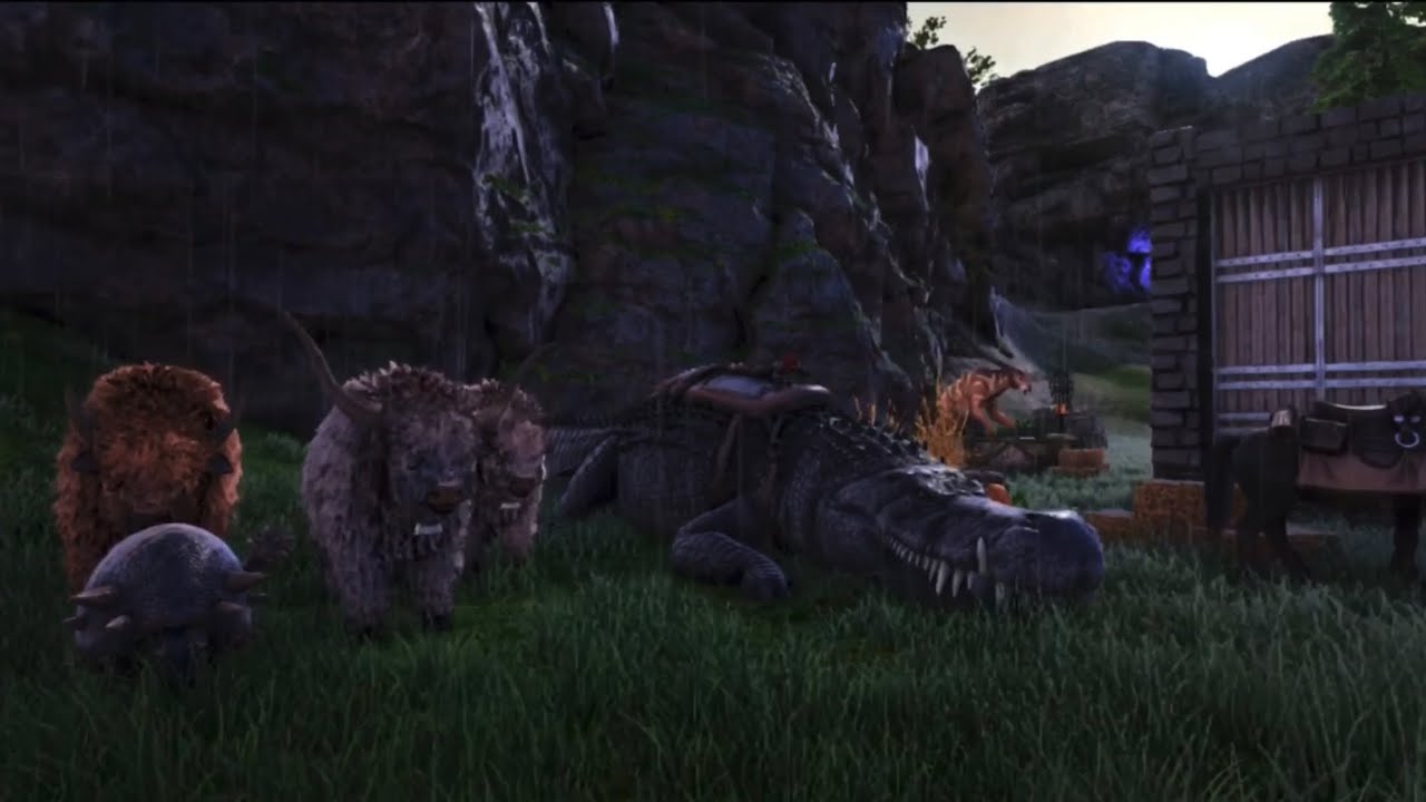 Deinosuchus & Highland Cow Taming!! | Ark: Svartalfheim S1E03 - YouTube