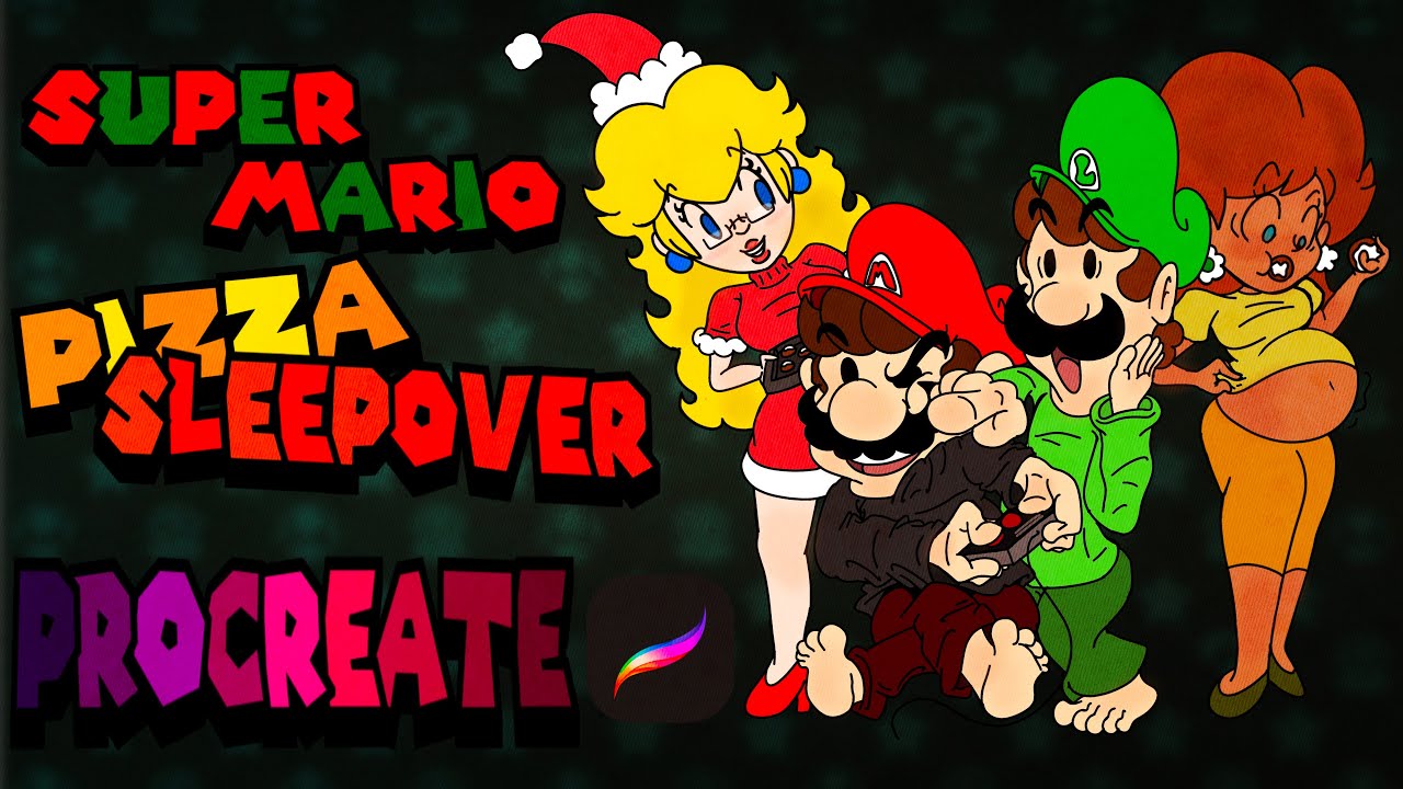 Super Mario Pizza Sleepover Showcase - YouTube