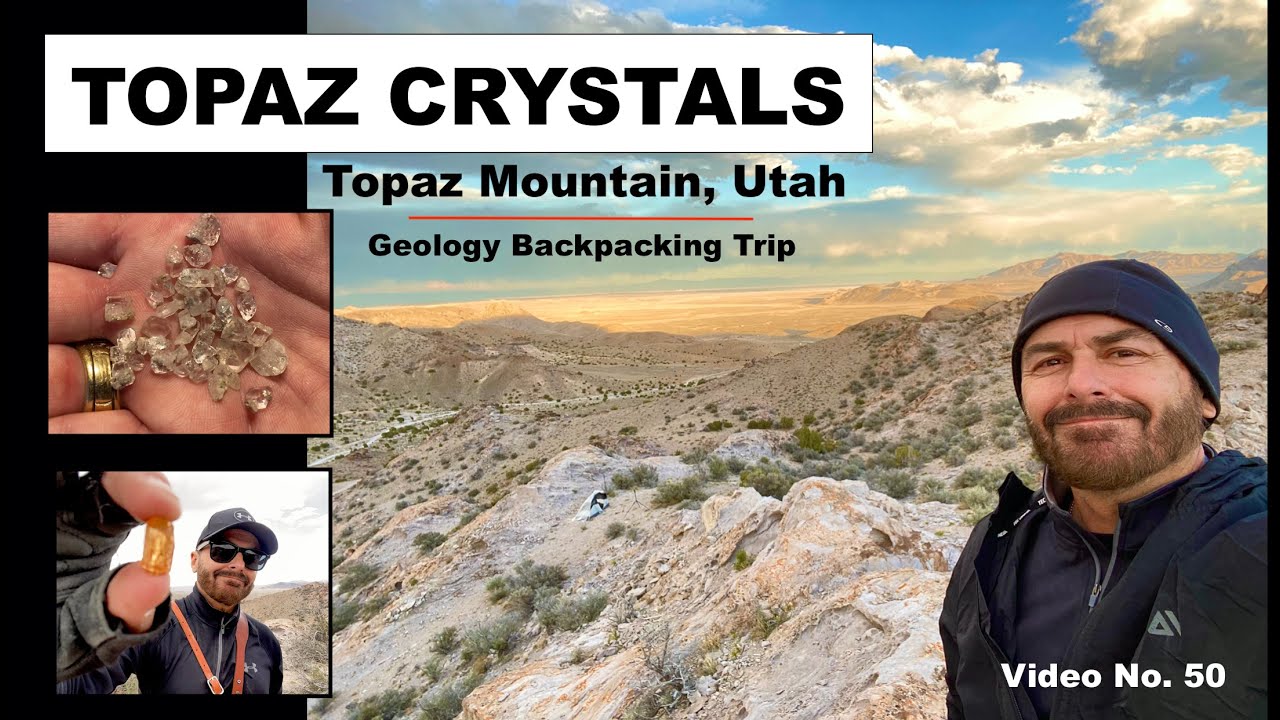 Topaz Mt. Utah Geology Backpacking Trip - YouTube