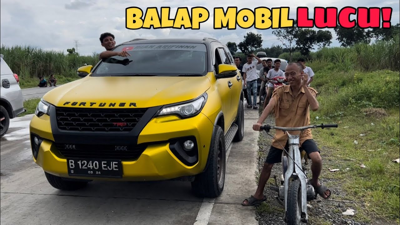 Balap Mobil Lucu! - YouTube