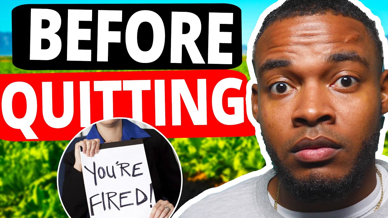 Why You Should Quit Your Job | But Not Yet - YouTube