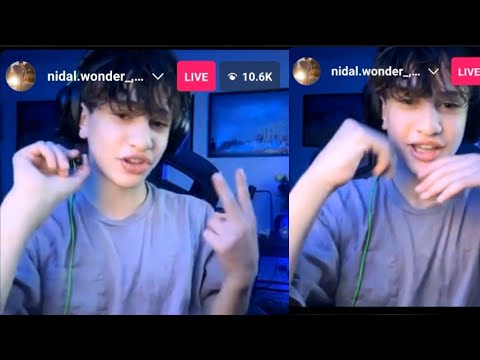 Nidal Wonder Live First Time After Accident | Support Nidal Wonder Win ...