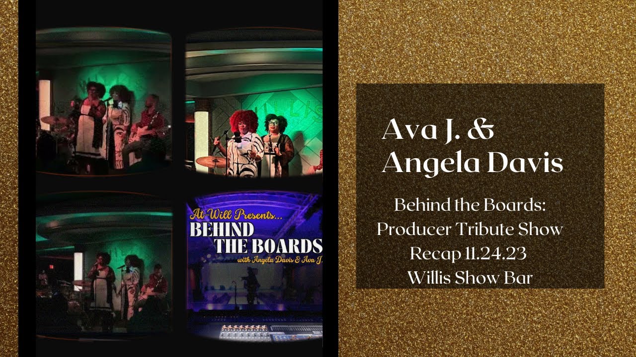 Angela Davis & Ava J: Producers Tribute Show (Recap) - YouTube