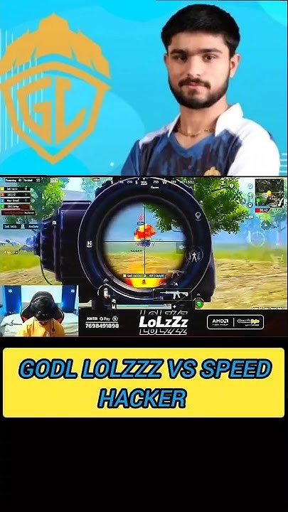 GODL LOLZZZ VS SPEED HACKER 1 V 1 #viral #bgmi #gaming #battlegroundsindia - YouTube