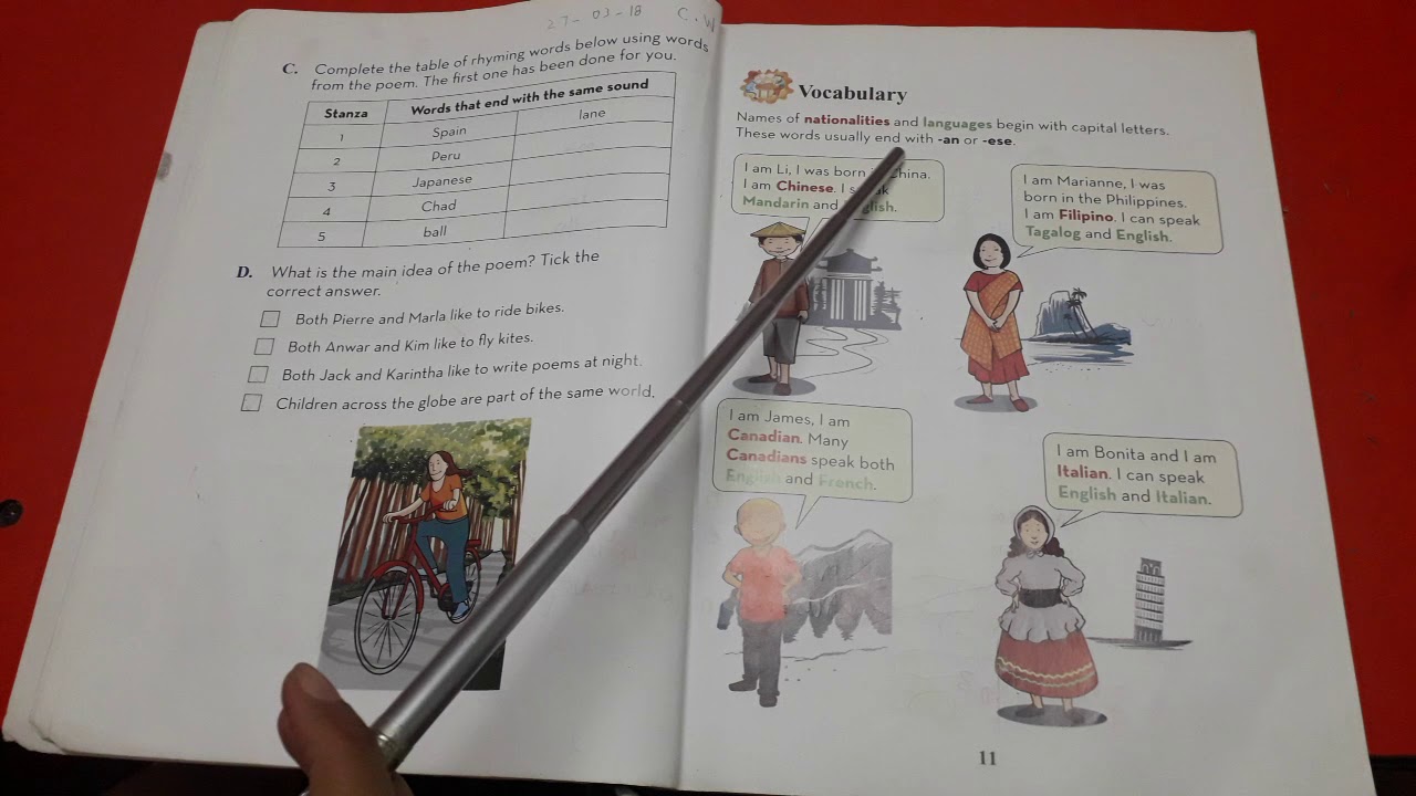 Chapter 1 We are one world Active English Course Book 3 - YouTube