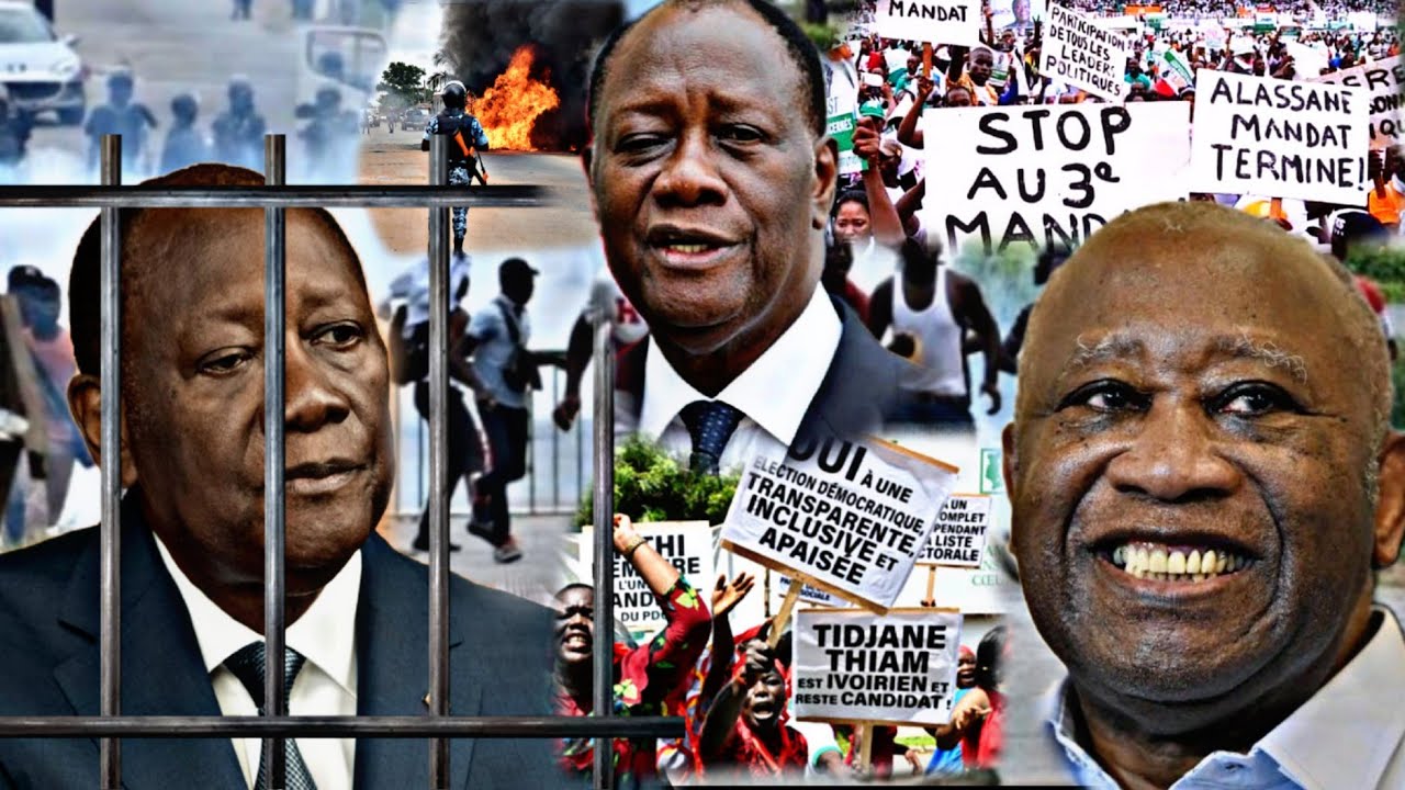 LE PEUPLE IVOIRIEN EN COLÈRE ET VEUX VOIR LA CHUTE DE ALASSANE OUATTARA ...