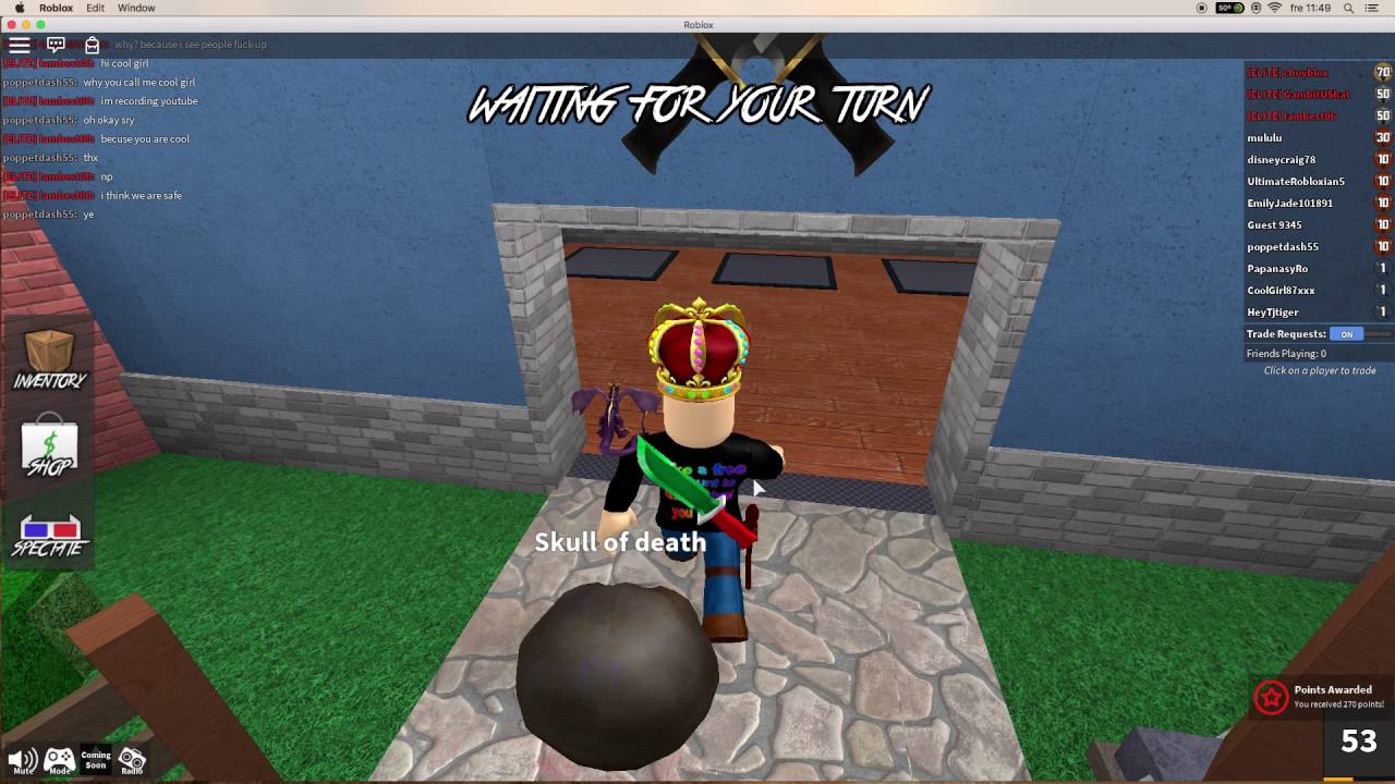 OVERSEER EYE! / roblox gameplay 1 murdrer mystery 2 - YouTube