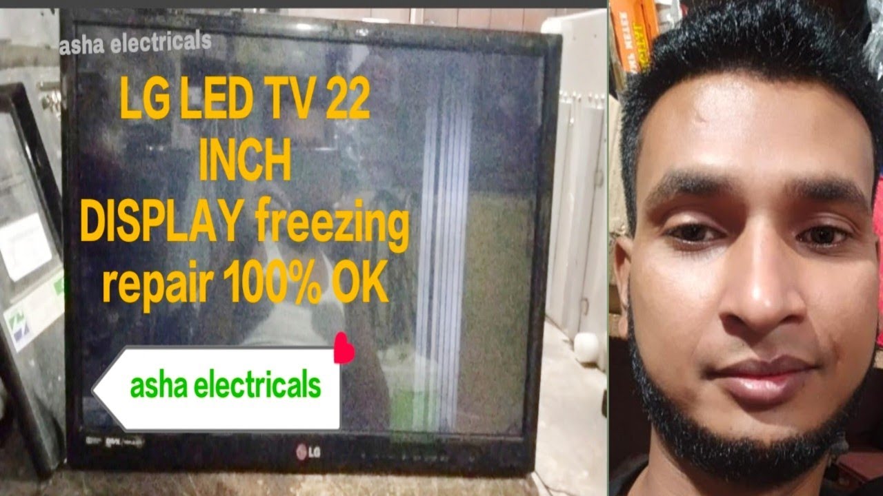 The Secret to Fixing LG LED TV Freezing & Vertical Lines - YouTube