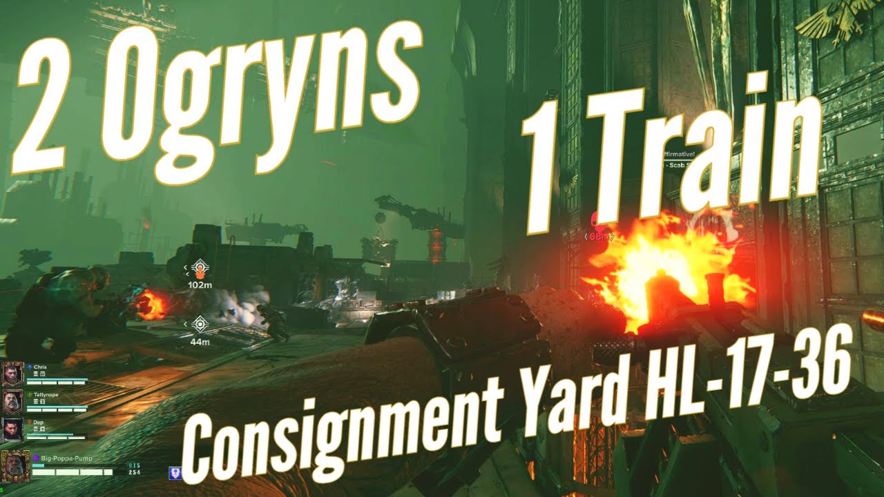 Warhammer 40k Darktide Zone: Consignment Yard HL-17-36 - YouTube