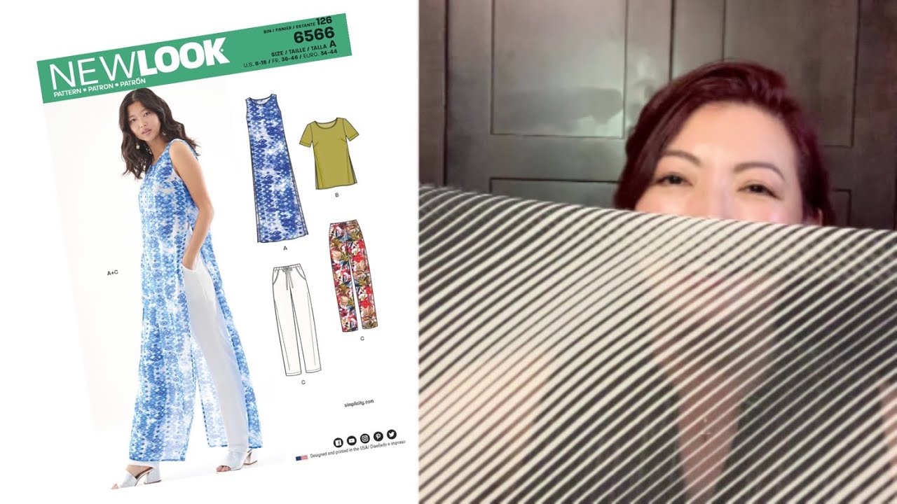 New Look 6566: long tunic - YouTube