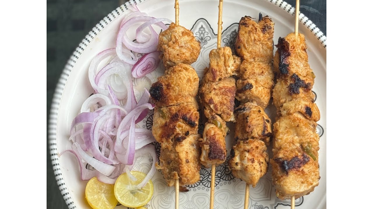 Chicken Sticks Recipe by Tasty Bites Studio | Shaan Chicken Tikka boti ...