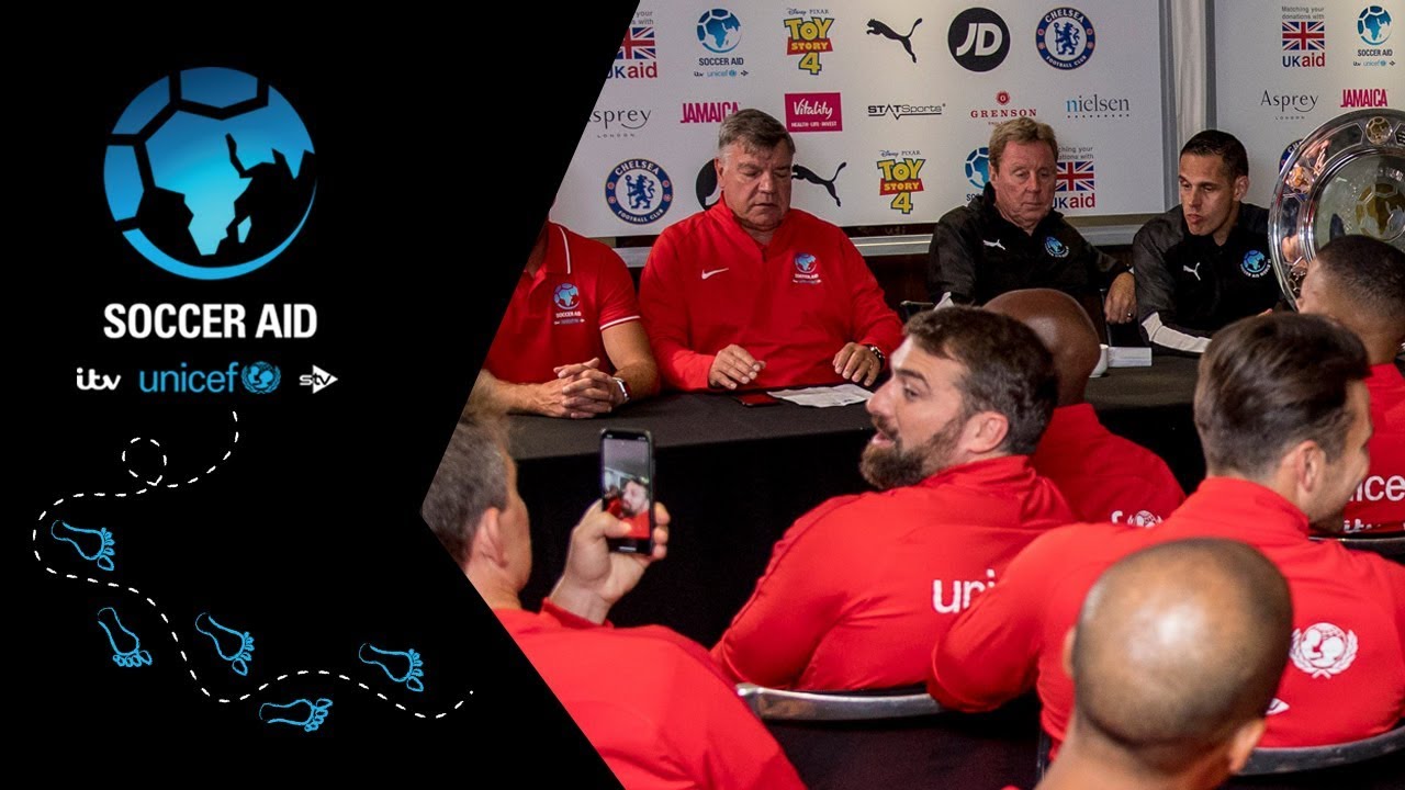 Soccer Aid for Unicef | England team starting XI announcement - YouTube