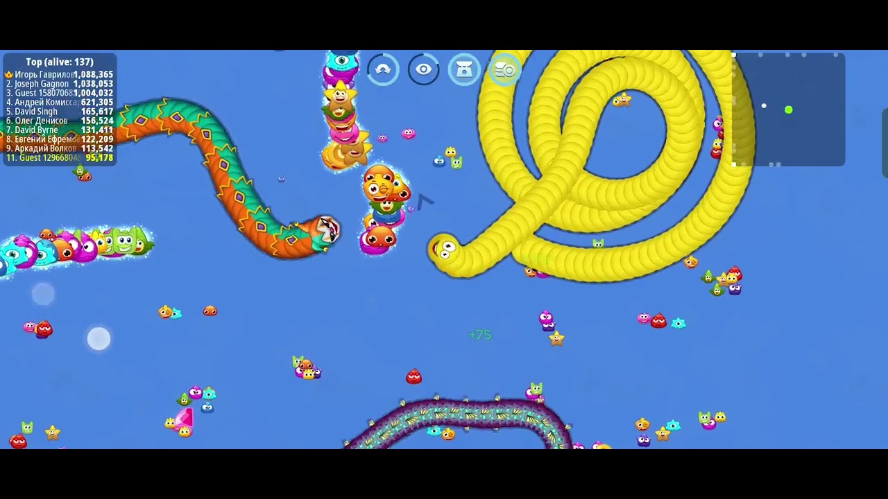 worms hunter biggest#wormszone - YouTube