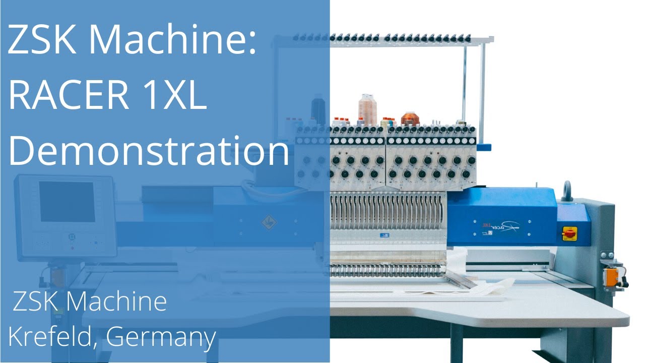 Demonstration Of ZSK RACER 1XL - YouTube