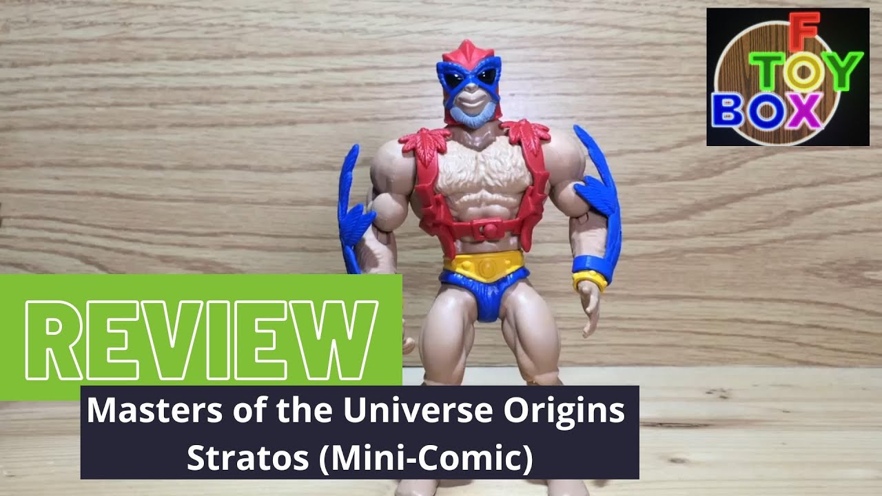 Stratos™ (Mini Comic Variante) Action Figur Review | Masters of the ...