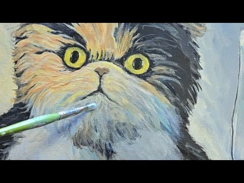 Frank Coble is live! Painting demo. Comments welcome. happy Friday ...