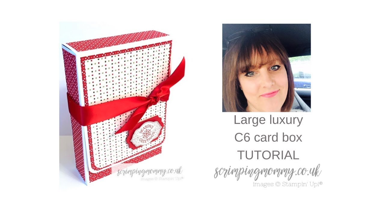 Large luxury C6 card box - YouTube