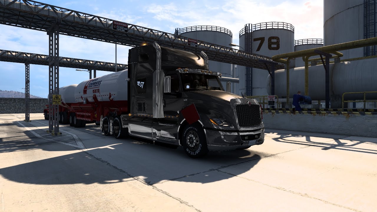 ATS 1.50 _ International LT | Transportamos Combustibles en convoy ...