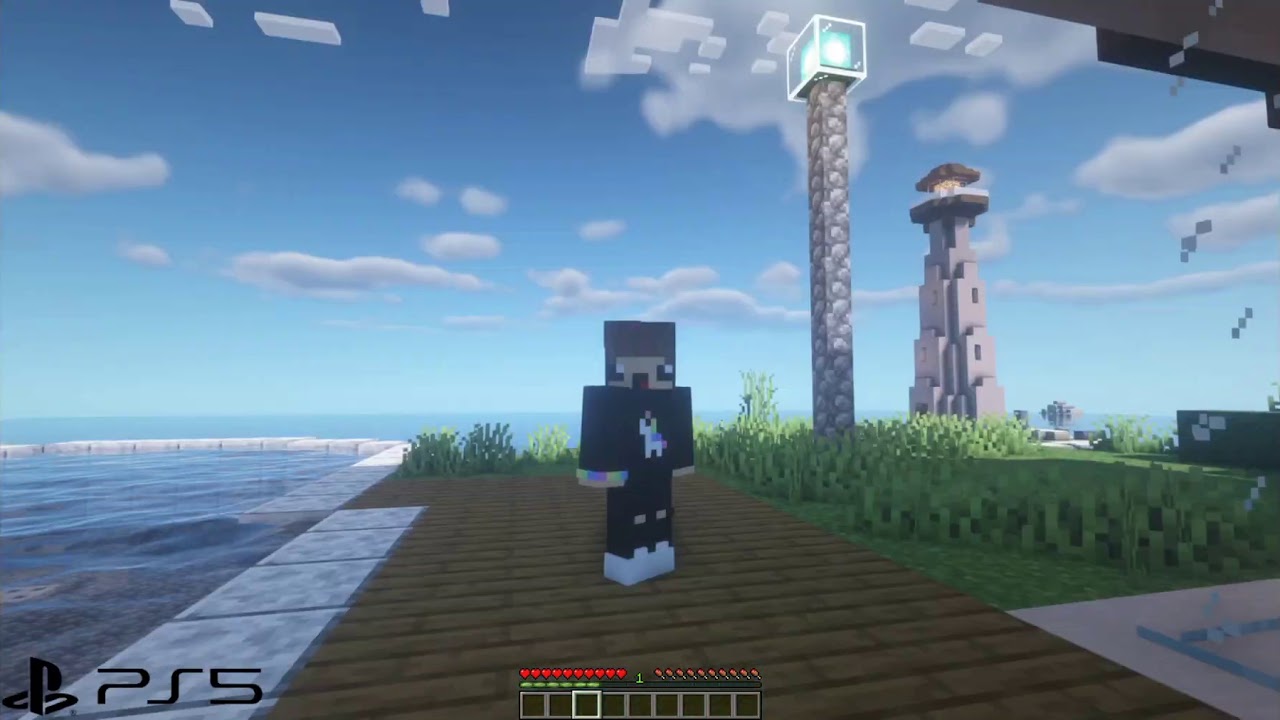 MINECRAFT / PS4 VS PS5 GRAPHICS COMPARISON - YouTube