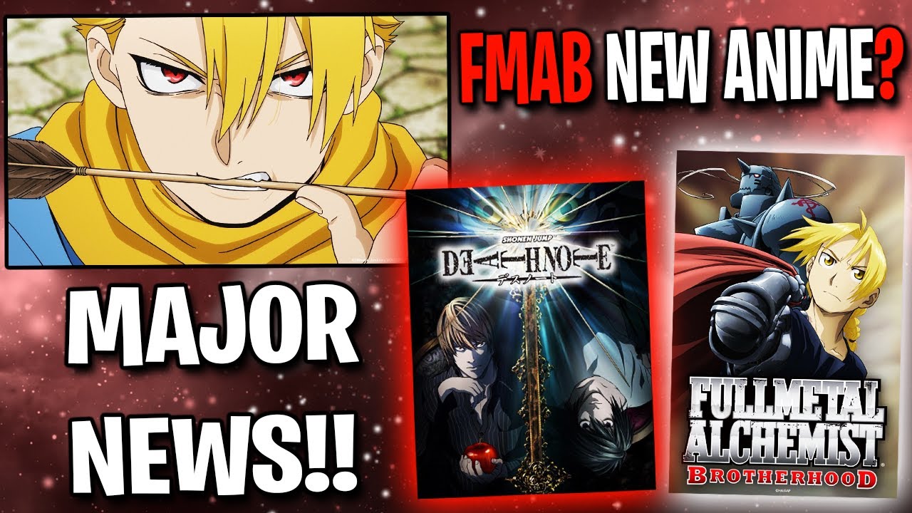 MAJOR Anime News Coming! (New FMAB Anime? More Trailers) - YouTube