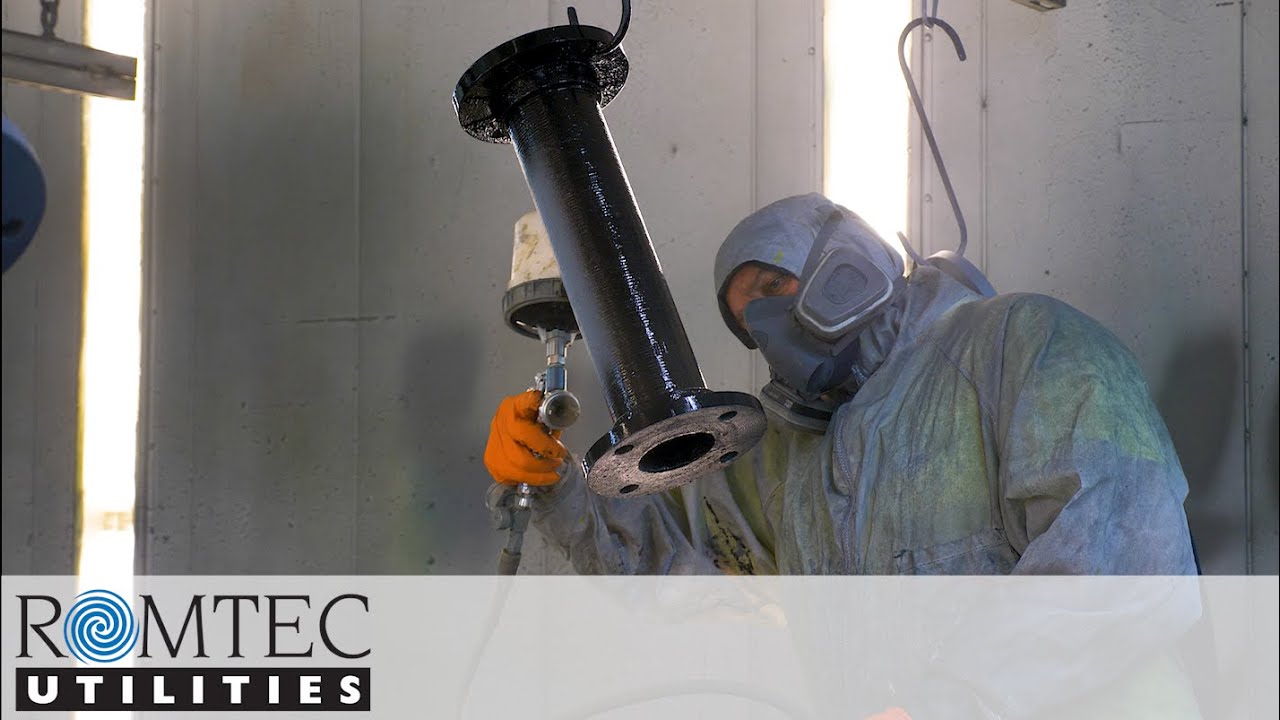 Painting Pumping Components | Spray Room Prep - YouTube