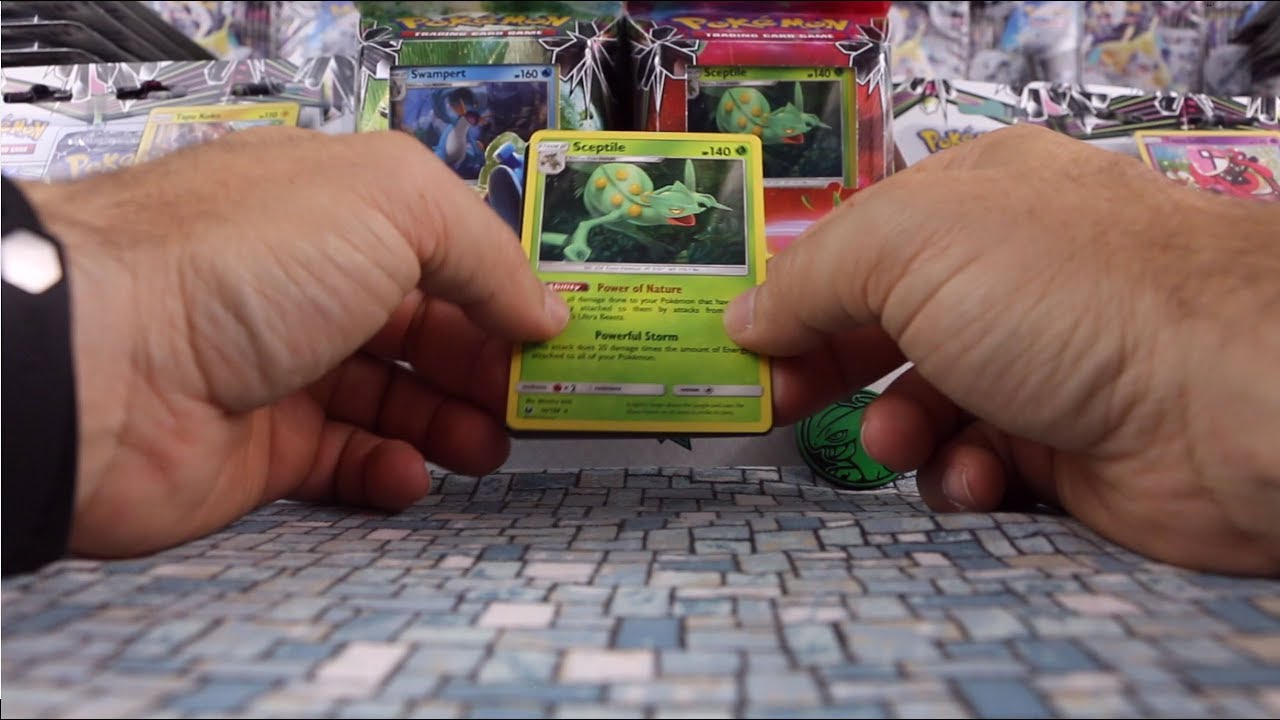 Pokemon TCG: Sceptile - Leaf Charge Theme Deck Opening - Celestial ...