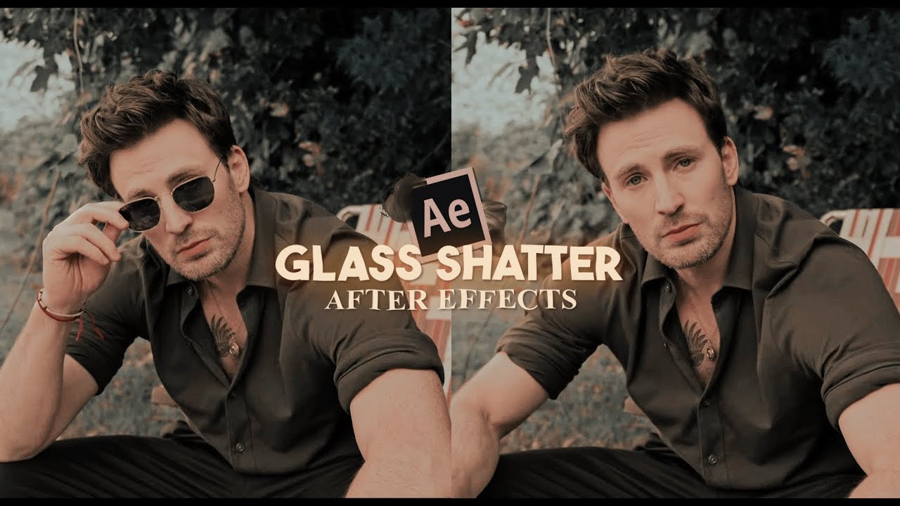 Glass Shatter Effect (without plugin) | After Effects - YouTube