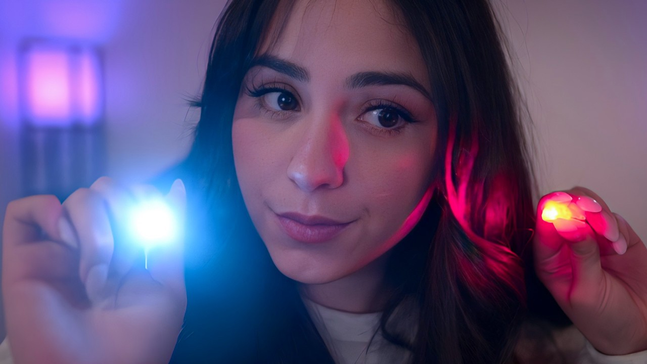 ASMR EYE Exam | Light Triggers for Sleep 💤 - YouTube