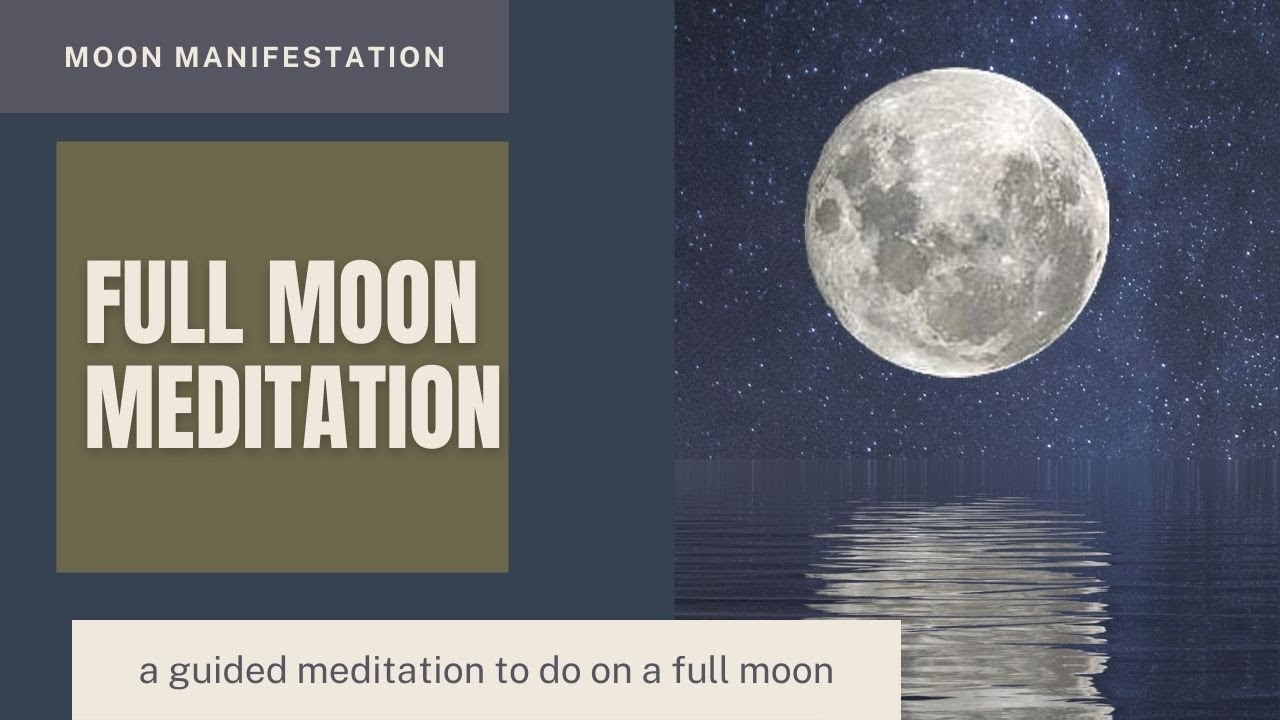 A Full Moon Meditation For Deep Self-Reflection + Letting Go - YouTube