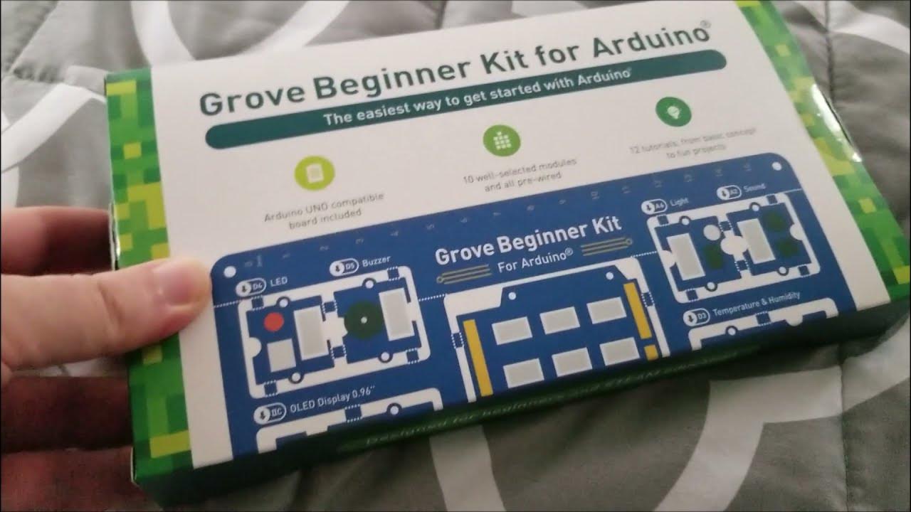 Seeed Studio Grove Arduino Beginner Kit Review - YouTube