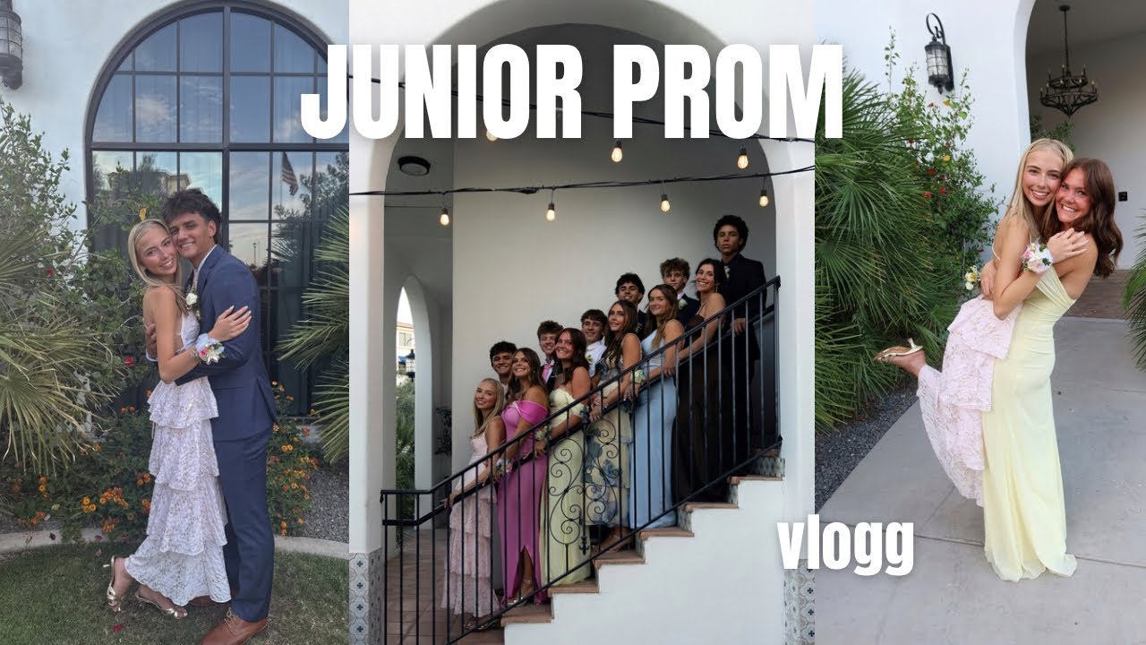 junior prom vlog - YouTube