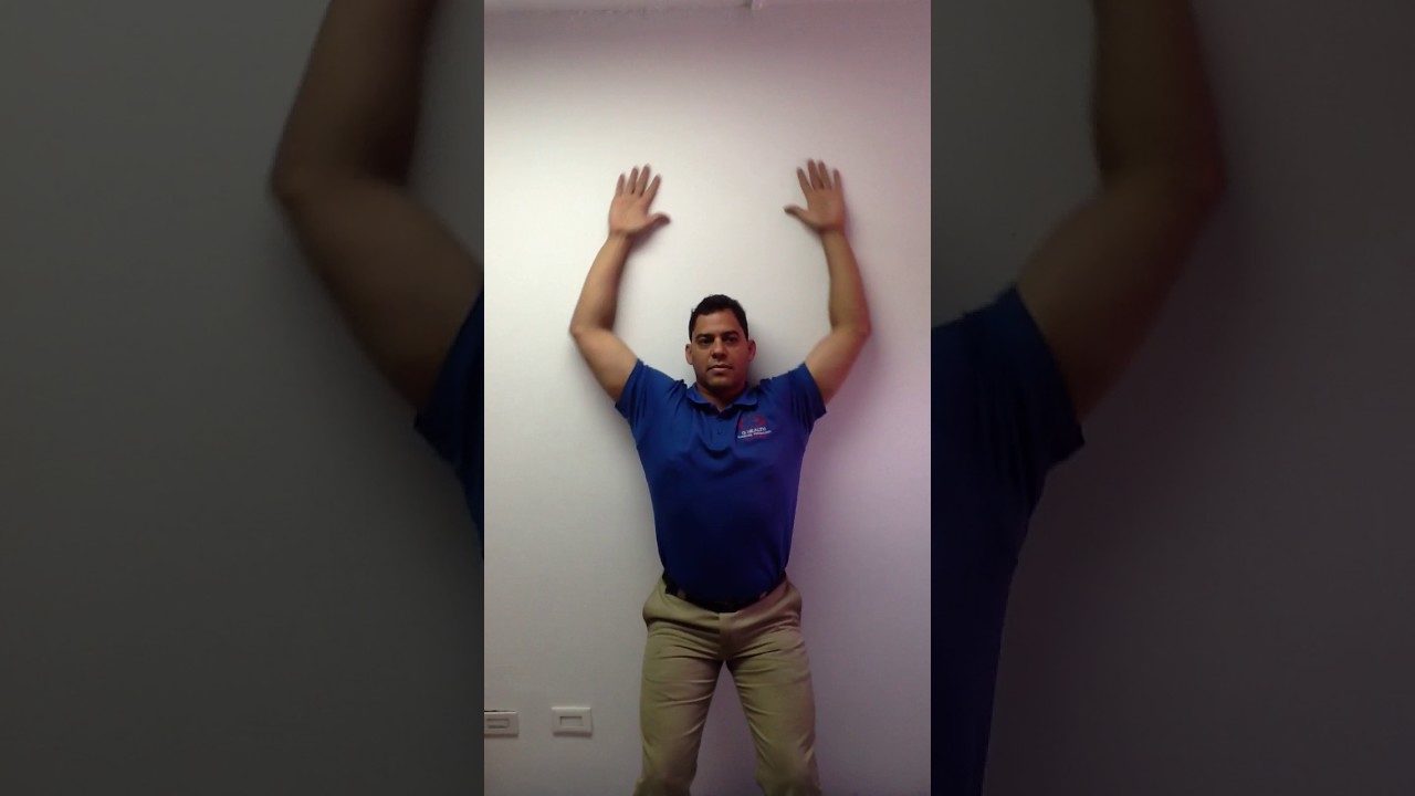 Ejercicio de movilidad de Escapula - YouTube