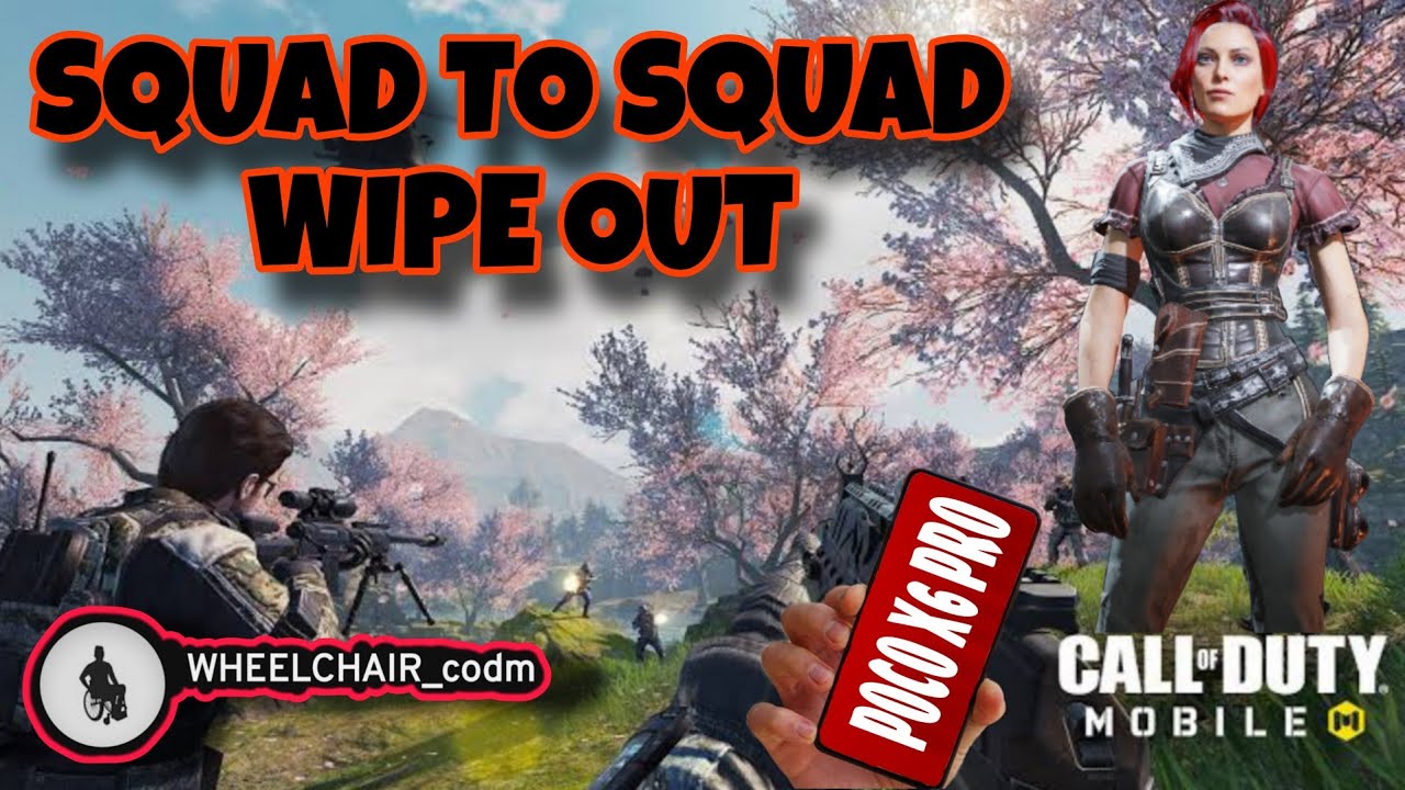 Squad to squad rush encounter and wipe out|Poco x6 pro - YouTube