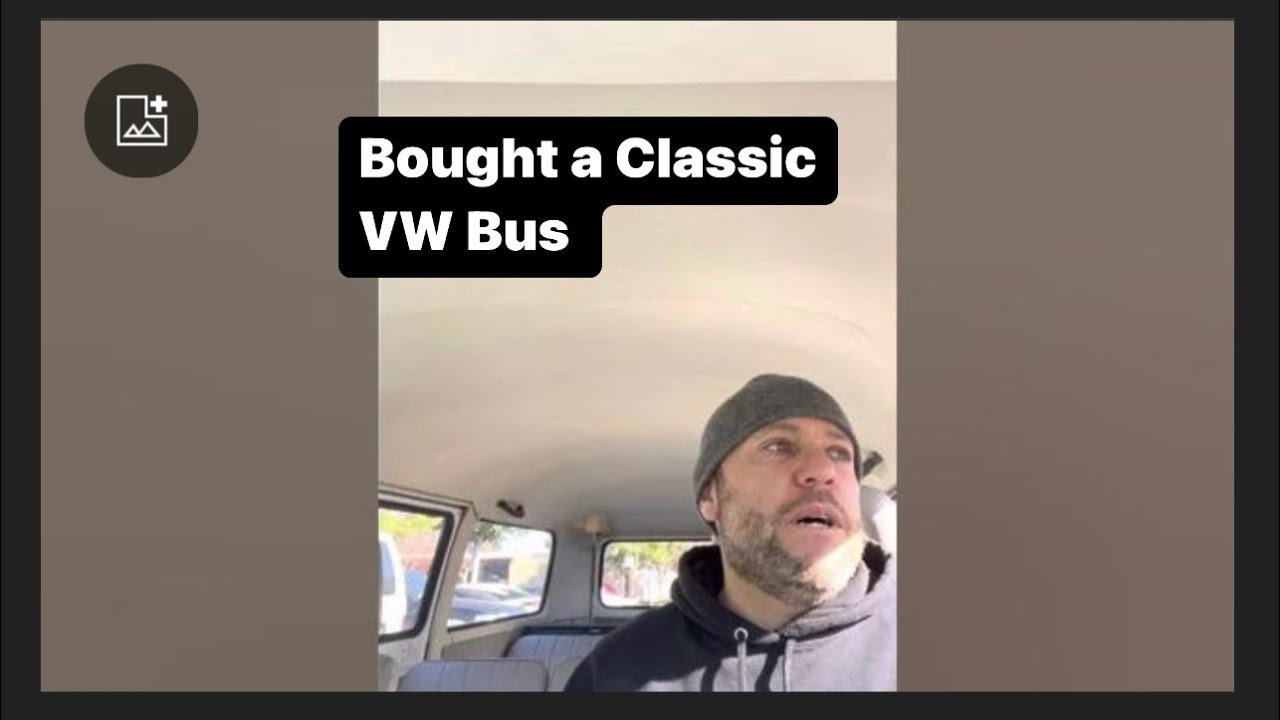 Bought a VW Bus - YouTube