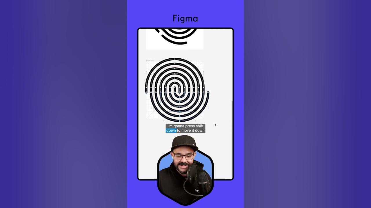 Episode 7: Making a fingerprint icon in Figma - YouTube