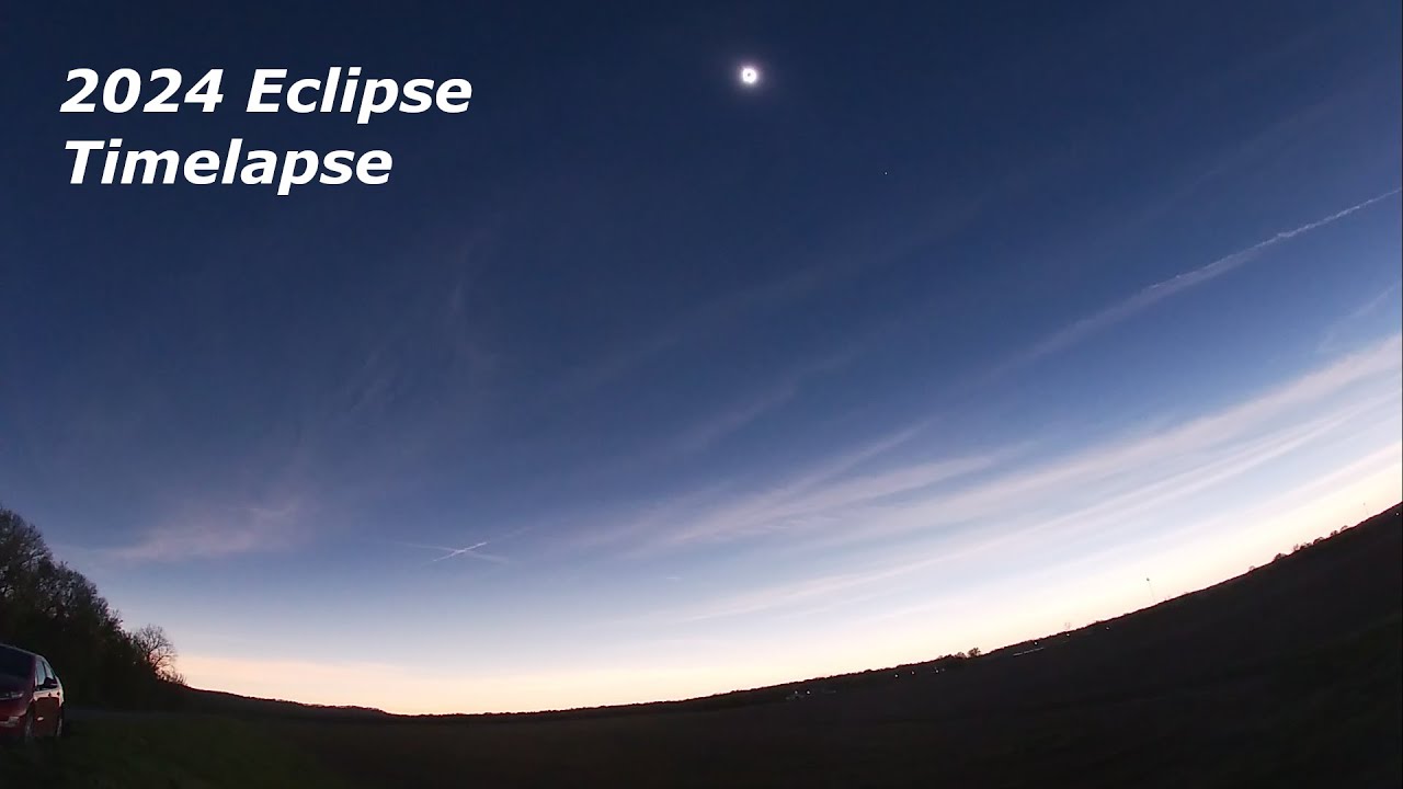 2024 Eclipse Timelapse - YouTube