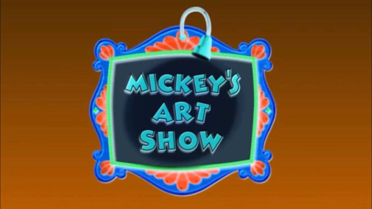 Mickeys Art Show Oh Toodles And Mystery Mouseketool In Inverted Colors Youtube