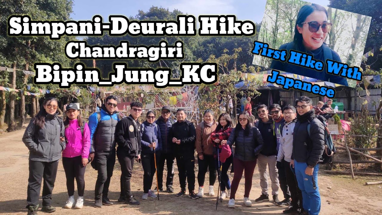 Simpani Deurali Hike // Full on Masti // @Bipin_Jung_KC - YouTube