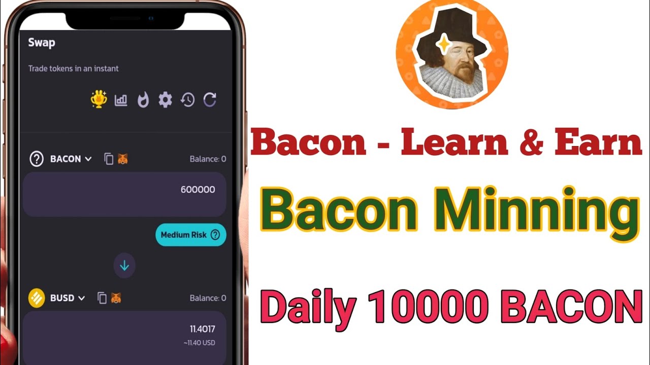 Bacon learn and earn Minning App || Daily Earning App || কিভাবে কি ...