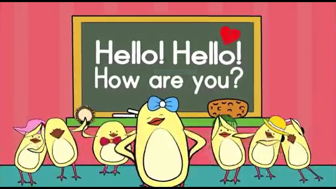 The Singing Song | Hello..! Hello..! | How are you - YouTube